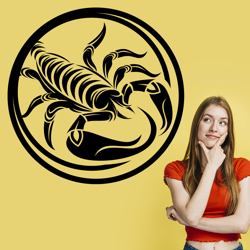 Autocollant Logo de Scorpion | ZoneStickers