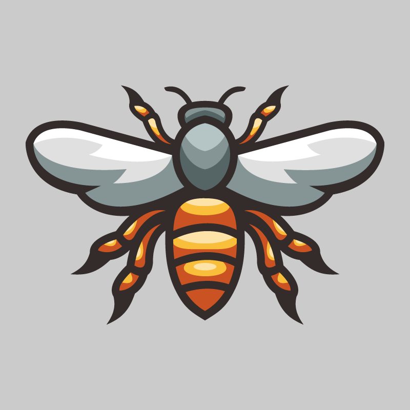 Autocollant Abeille volante | ZoneStickers