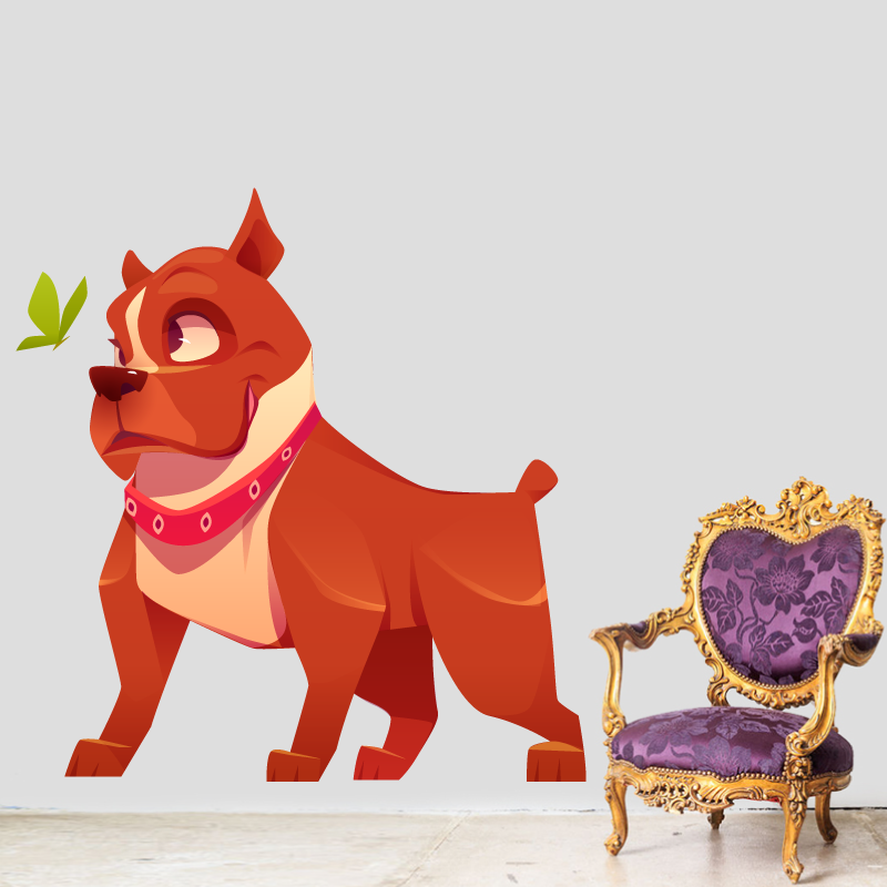Autocollant Chien Malin | ZoneStickers