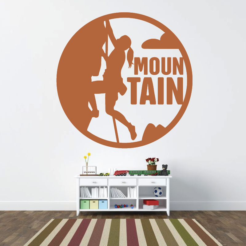 Sticker Mural Escalade Mountain - ZoneStickers