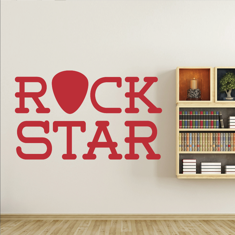 Sticker Mural Rock Star - ZoneStickers
