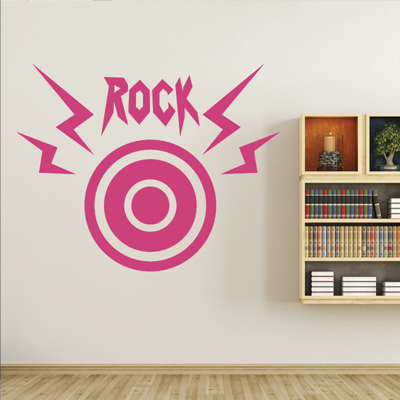 Sticker Mural Boomer Rock - ZoneStickers