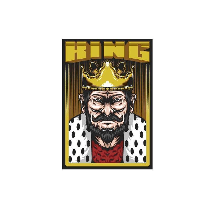 Autocollant King - ZoneStickers