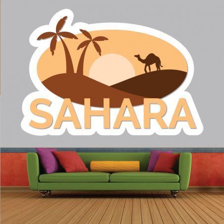 Sticker Mural Sahara - Autocollant Intérieur Sahara | ZoneStickers