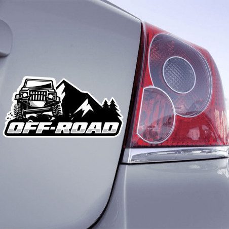 Sticker OFF ROAD - Autocollant OFF ROAD | ZoneStickers