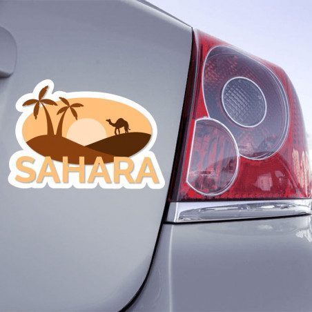 Sticker Voiture Sahara - Autocollant Voiture Sahara | ZoneStickers