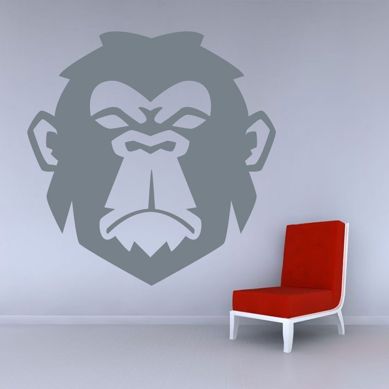 Autocollant Singe doigt d'honneur | ZoneStickers