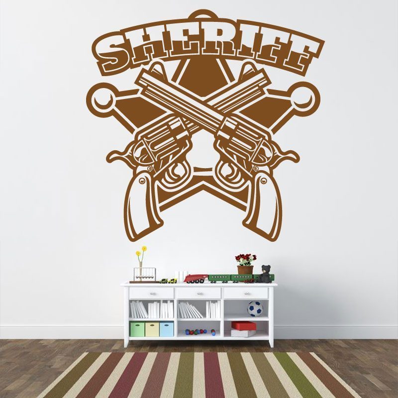 Sticker Sheriff - Autocollant Sheriff | ZoneStickers