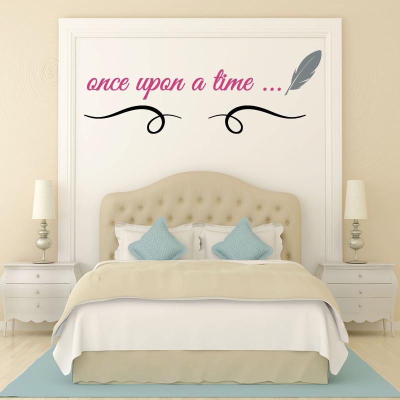 Sticker Once upon a time - Autocollant Once upon a time | ZoneStickers