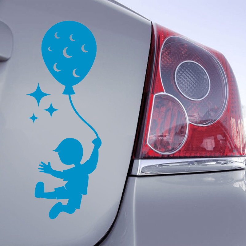 Sticker Enfant Ballon - Autocollant Enfant Ballon | ZoneStickers