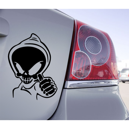 Autocollant Skull Gang - ZoneStickers