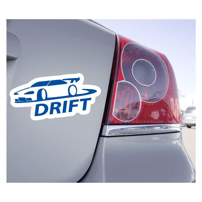 Sticker Voiture Drift - ZoneStickers