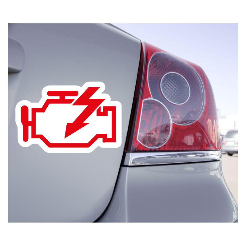 Sticker Check Engine - ZoneStickers