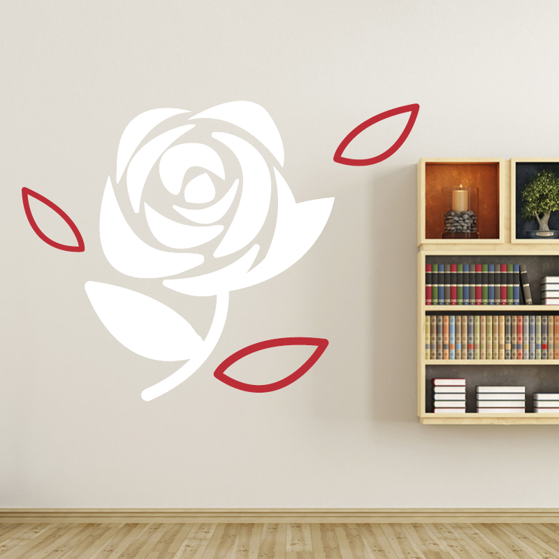 Sticker Rose litchi - Autocollant Rose litchi | ZoneStickers