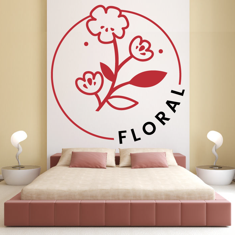 Stickers Muraux Fleur - Autocollant Muraux Fleur | ZoneStickers