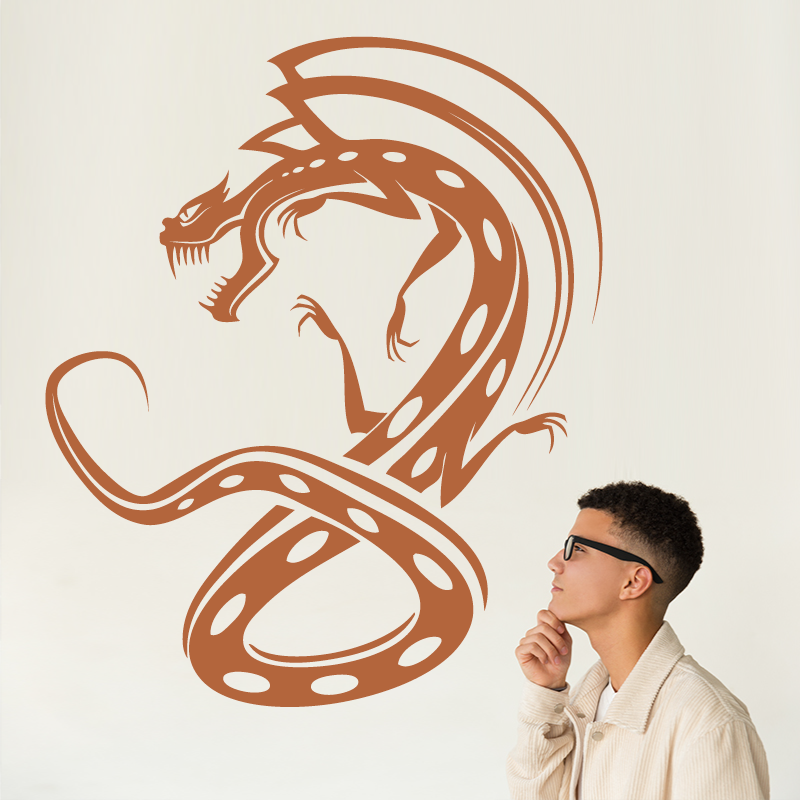 Sticker Dragon Li Tien - Autocollant Dragon Li Tien