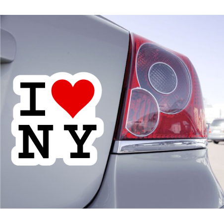 Sticker I love New York - ZoneStickers
