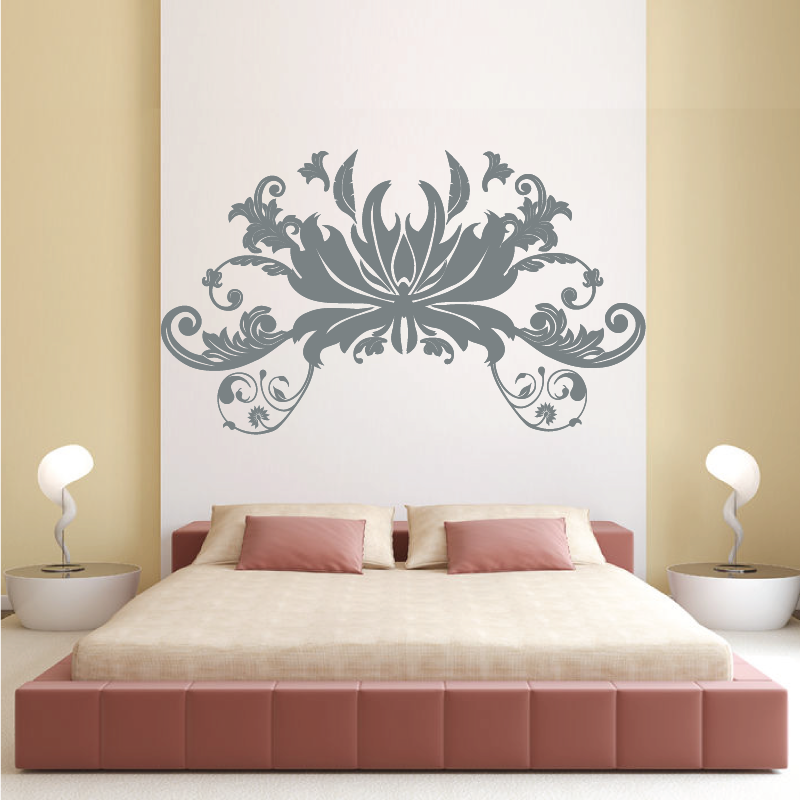 Autocollant Mural Ornement Nature - ZoneStickers