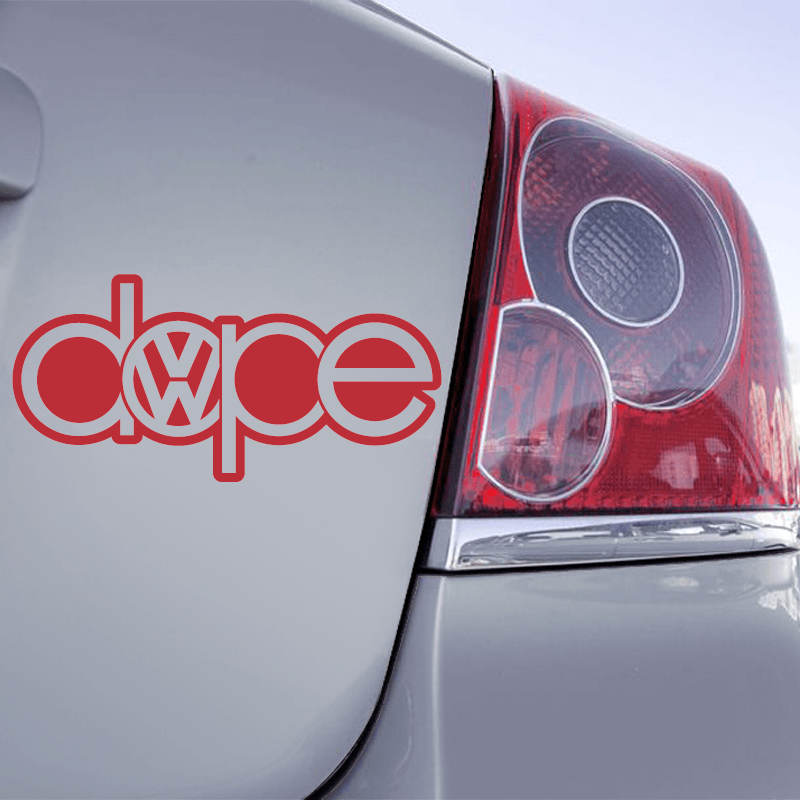 Sticker DOPE VW - Autocollant DOPE VW | ZoneStickers