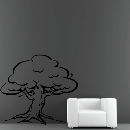 Sticker Mural Arbre Chêne - ZoneStickers