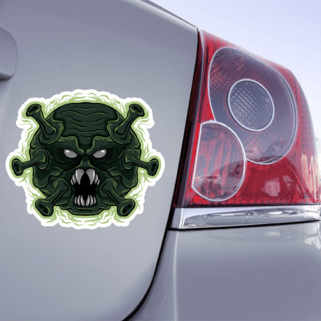 Sticker Virus - Autocollant Virus | ZoneStickers