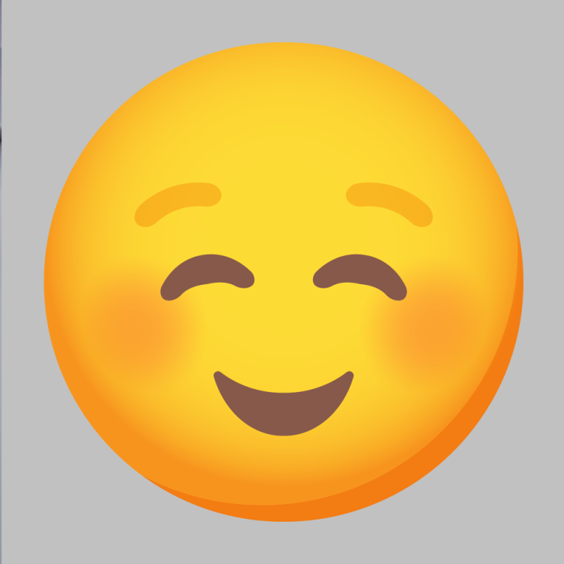 Sticker Emoji gêné - Autocollant Emoji gêné | ZoneStickers