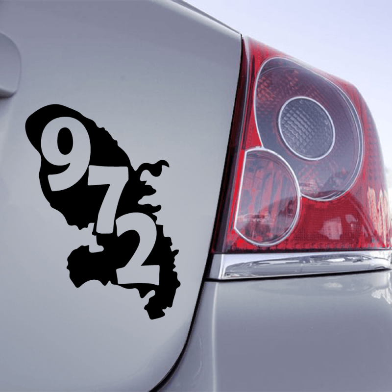 Sticker 972 - Autocollant 972 | ZoneStickers